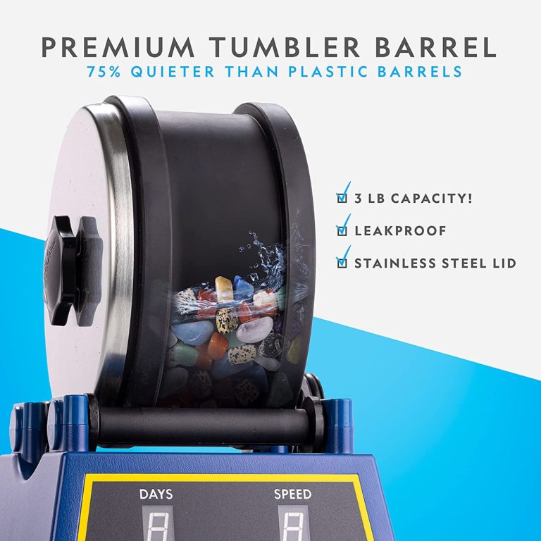 NATIONAL GEOGRAPHIC Professional Rock Tumbler Kit | Think Blue Marble