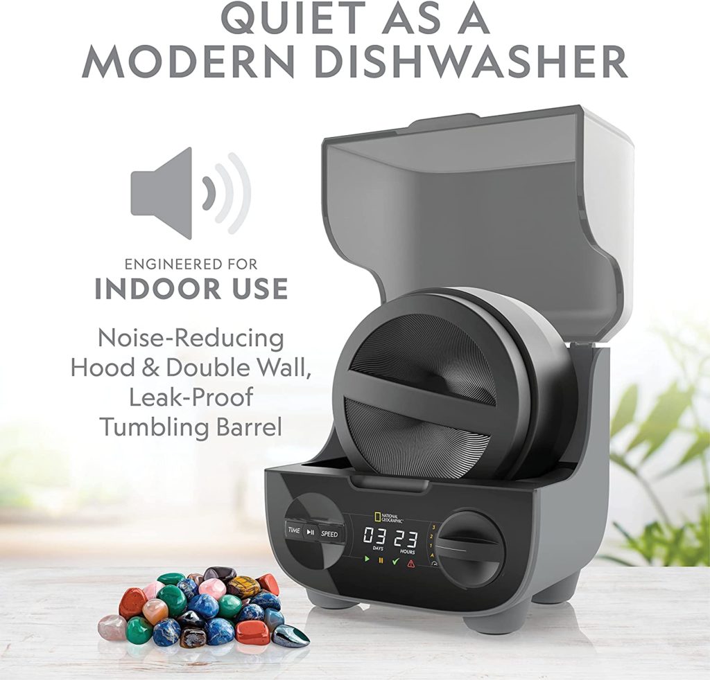 NATIONAL GEOGRAPHIC Professional Rock Tumbling Kit | Think Blue Marble