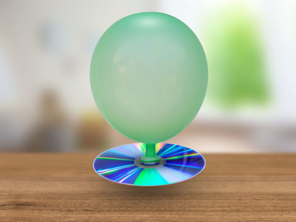 Make a Balloon Hovercraft | Think Blue Marble