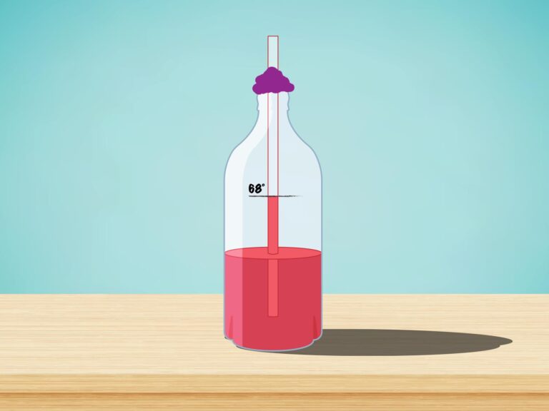 Make a Homemade Thermometer | Think Blue Marble