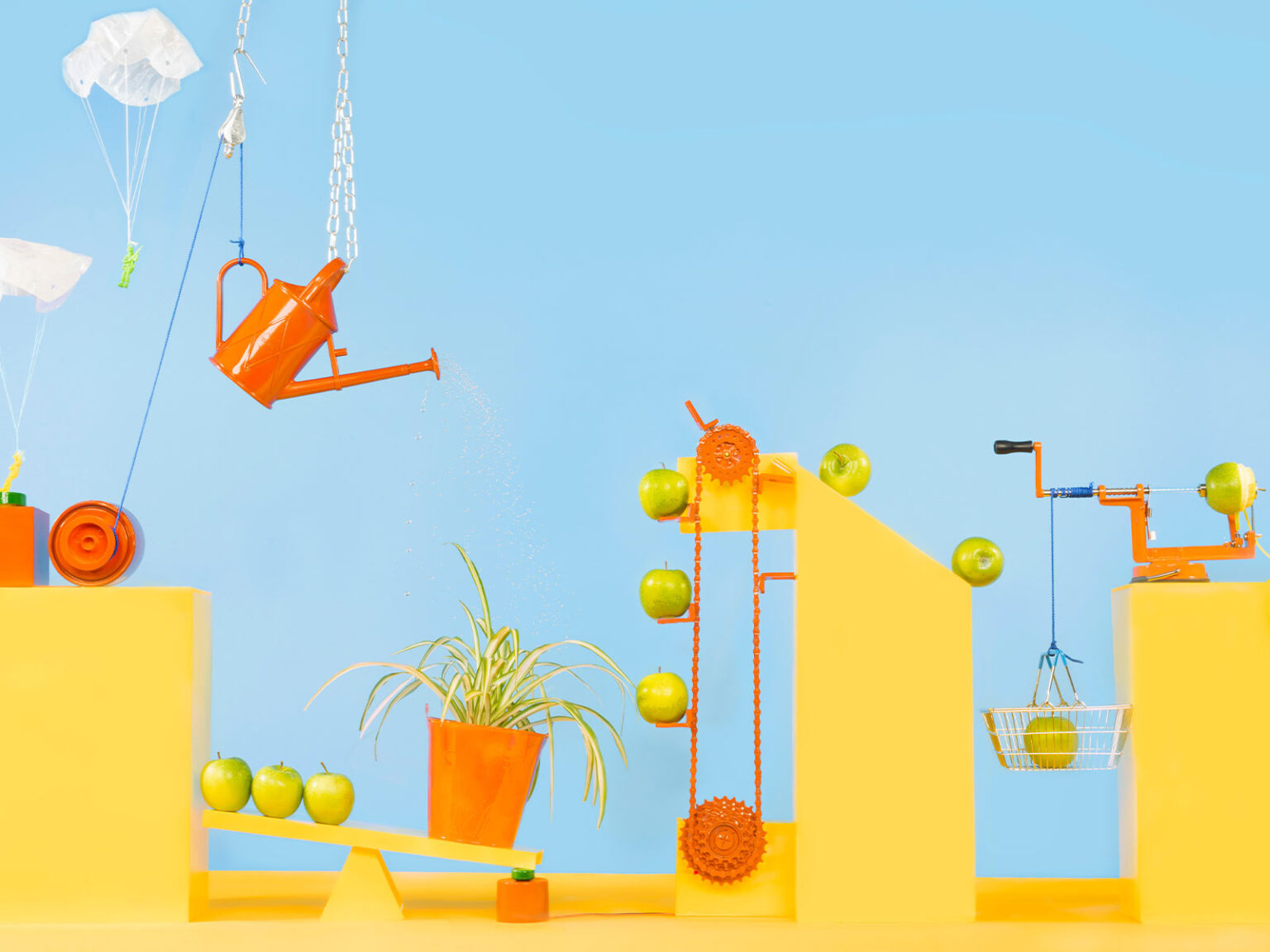 Build a Rube Goldberg Machine | Think Blue Marble